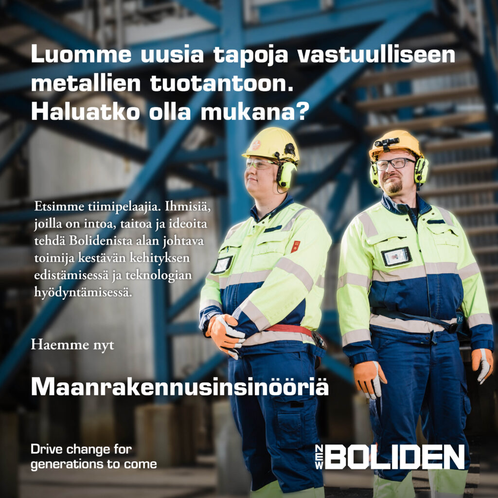 Boliden Harjavalta hakee maanrakennusinsinööriä – Harjavallan ...